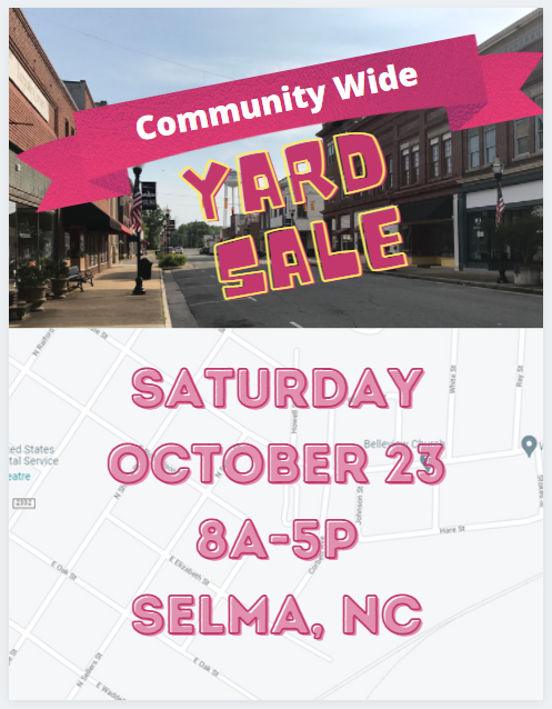 Community Wide Yard Sale - Town of Selma
