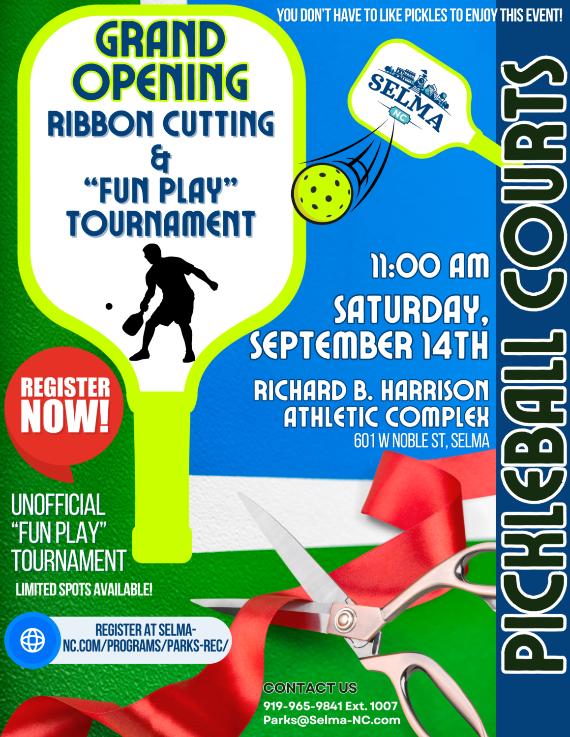Selma Celebrates New Pickleball Courts with Grand Opening Event - Town ...