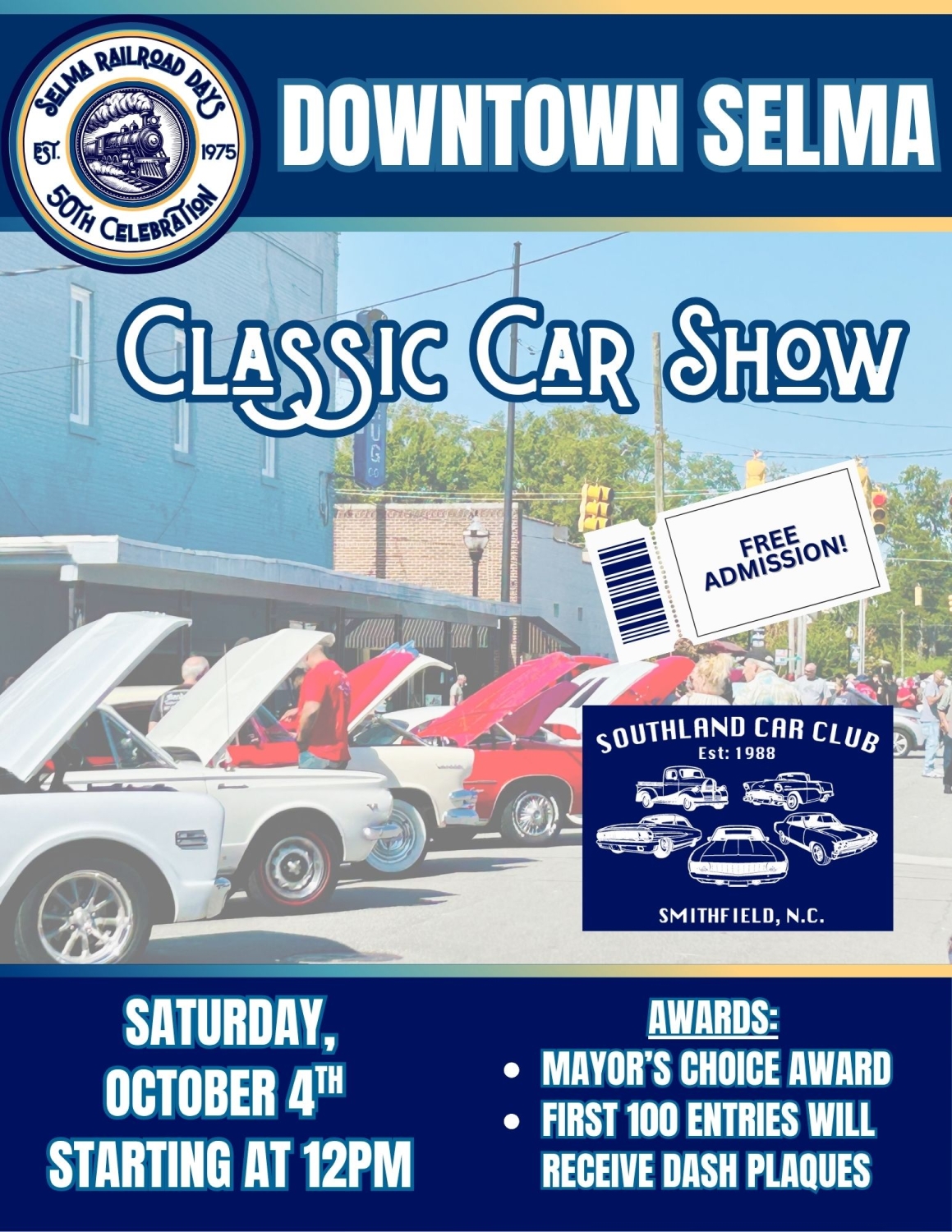 SELMA RAILROAD DAYS FESTIVAL SPOILERS - Town of Selma