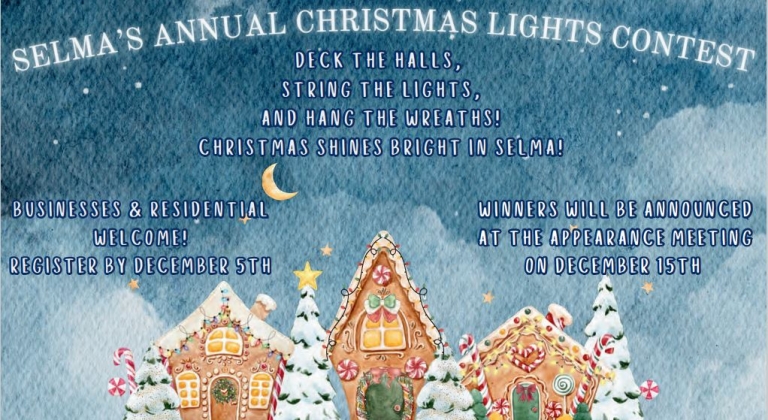 2025 Christmas Decorating Contest - Town of Selma